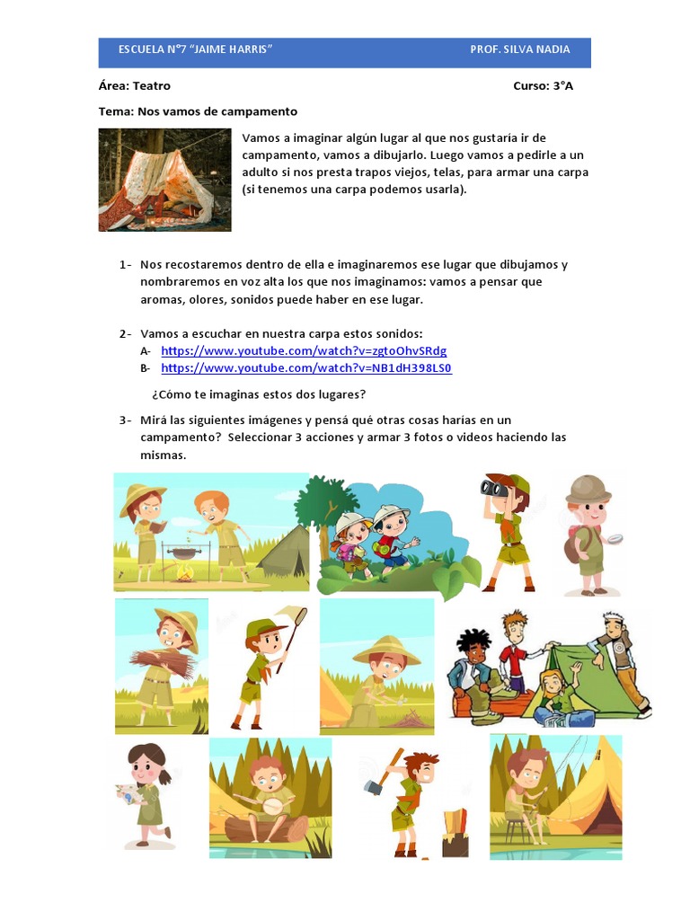 Actividades de Campamento para Niños | PDF | Arte