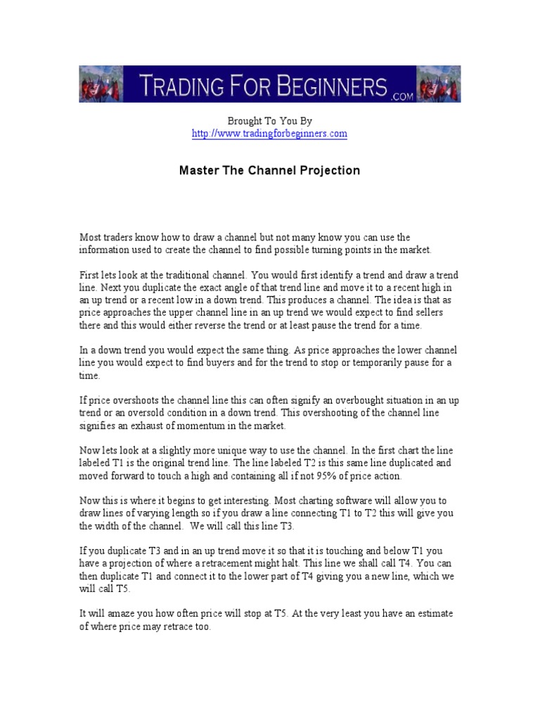 Channel Projection Trading Guide | PDF