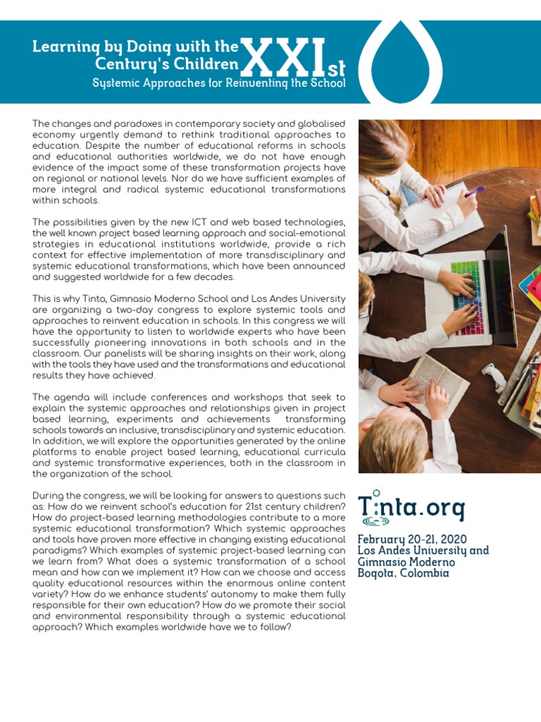 Learning by Doing With The Century's Children: Systemic Approaches For ...