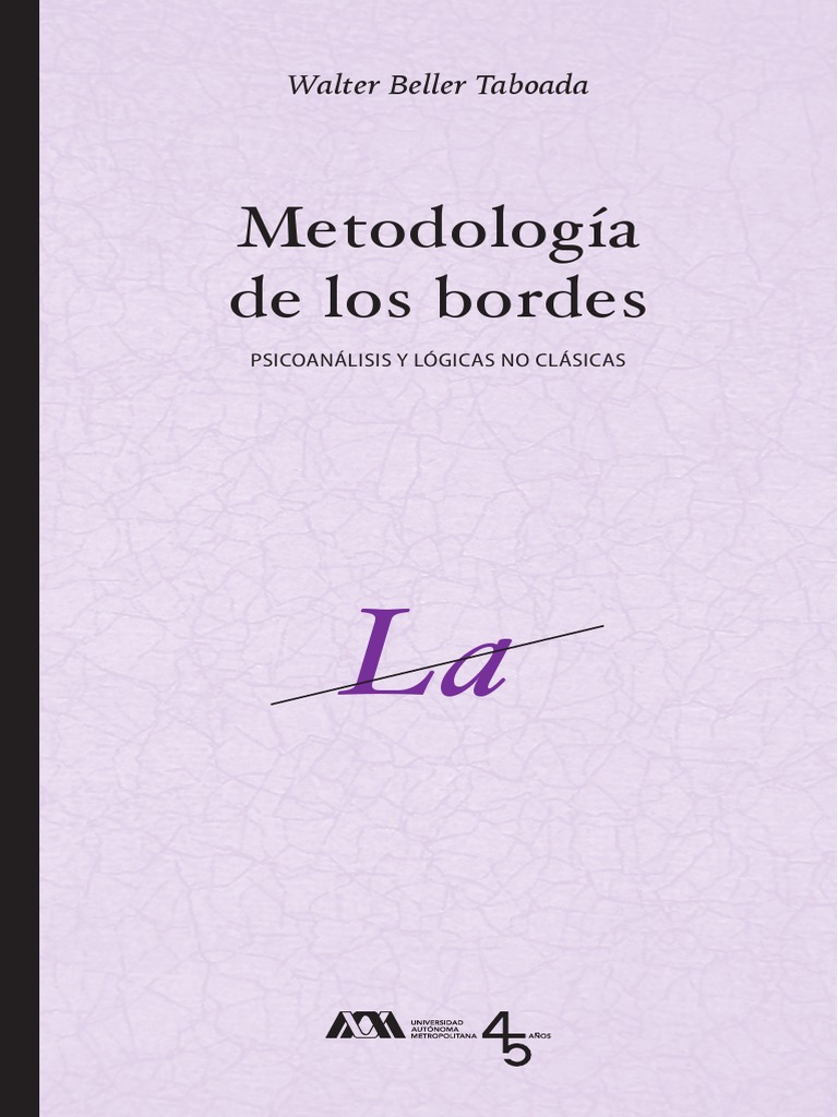 Walter Beller Metodologia Bordes PDF | PDF | Argumento | Proposición