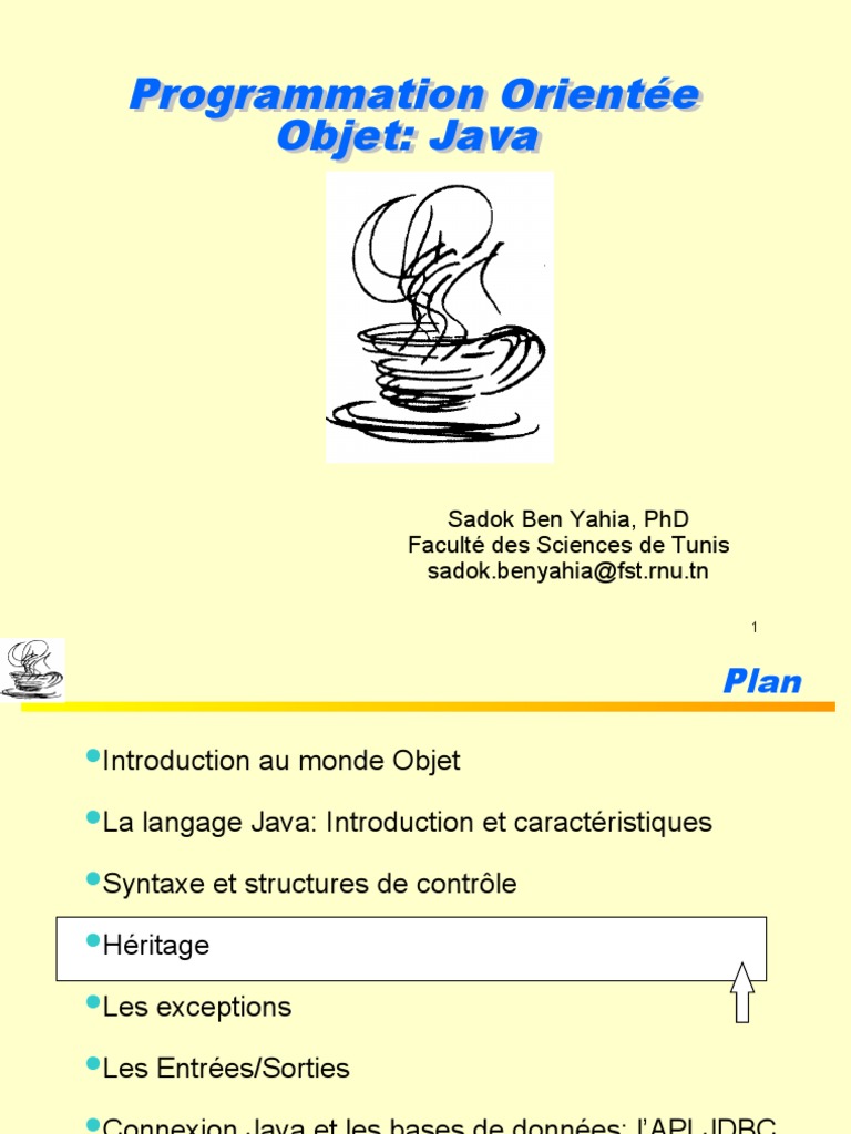 Java Partie4 | PDF | Classe (informatique) | Java (Langage de programmation)