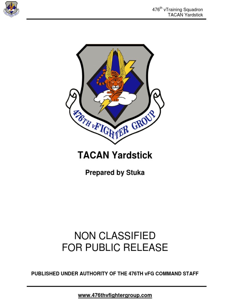 FG - TACAN Yardstick | PDF | Wireless | Information And Communications ...