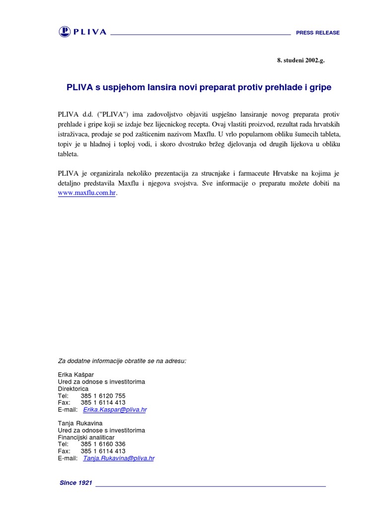 Maxflu HRV PDF | PDF