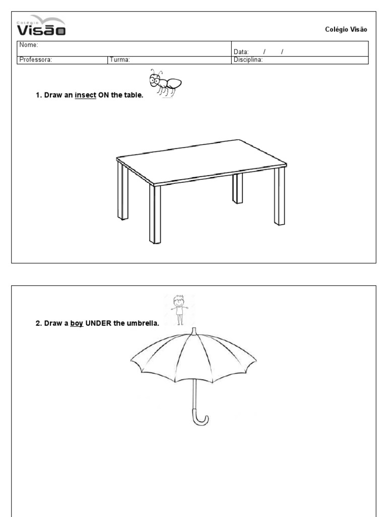 Drawing Instructions for Kids | PDF