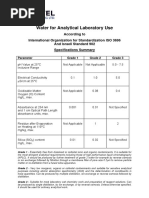 Reagent Water: Standard Specification For | PDF | Materials | Chemistry
