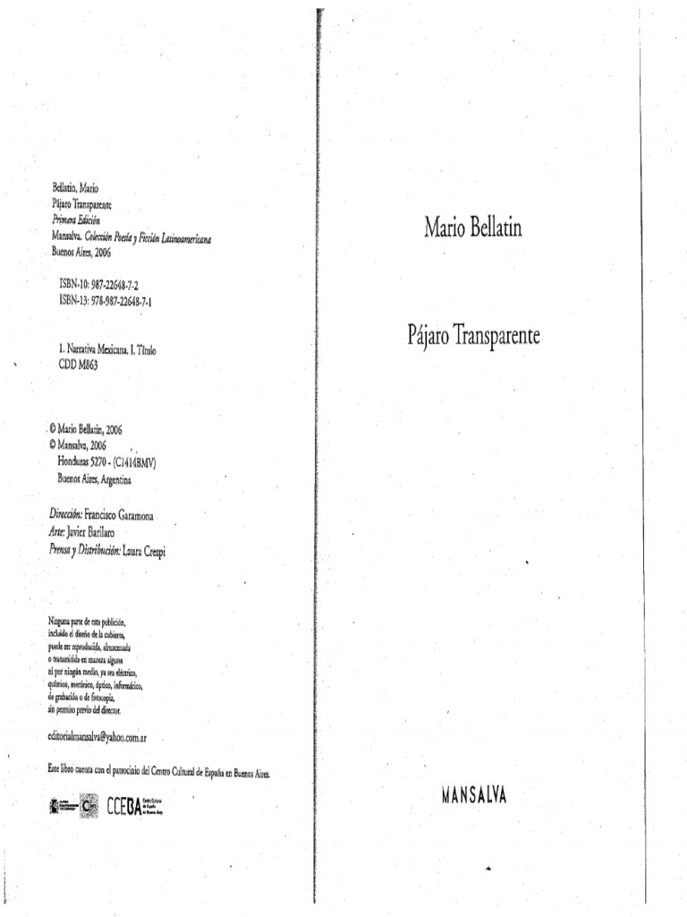 Bellatin Lo Raro Es Ser Un Escritor Raro | PDF