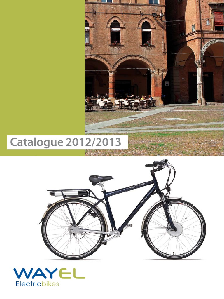 Catalogue Wayel Ebike 2012 2013 | PDF | Electric Motor | Transmission ...