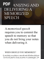 Manuscript Speech | PDF | Speech | Nonverbal Communication