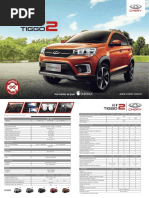 Ficha Tecnica Tiggo 2 Pro Max | PDF | Sistema de freno antibloqueo | Airbag