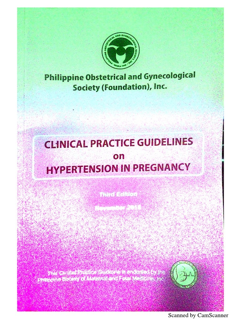 CPG On Hypertension in Pregnancy | PDF
