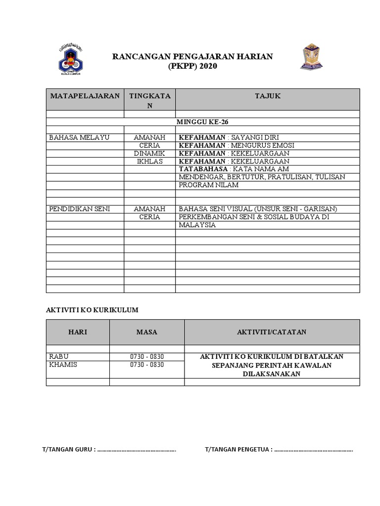 Contoh RPM | PDF