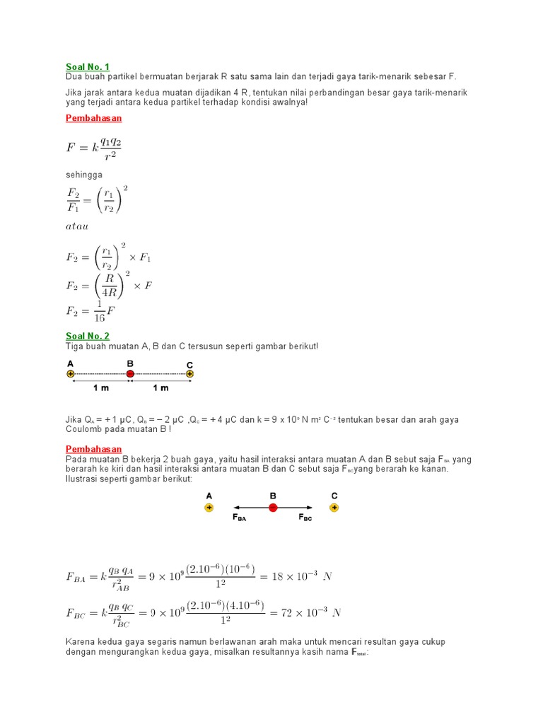 Pembahasan: Soal No. 1 | PDF