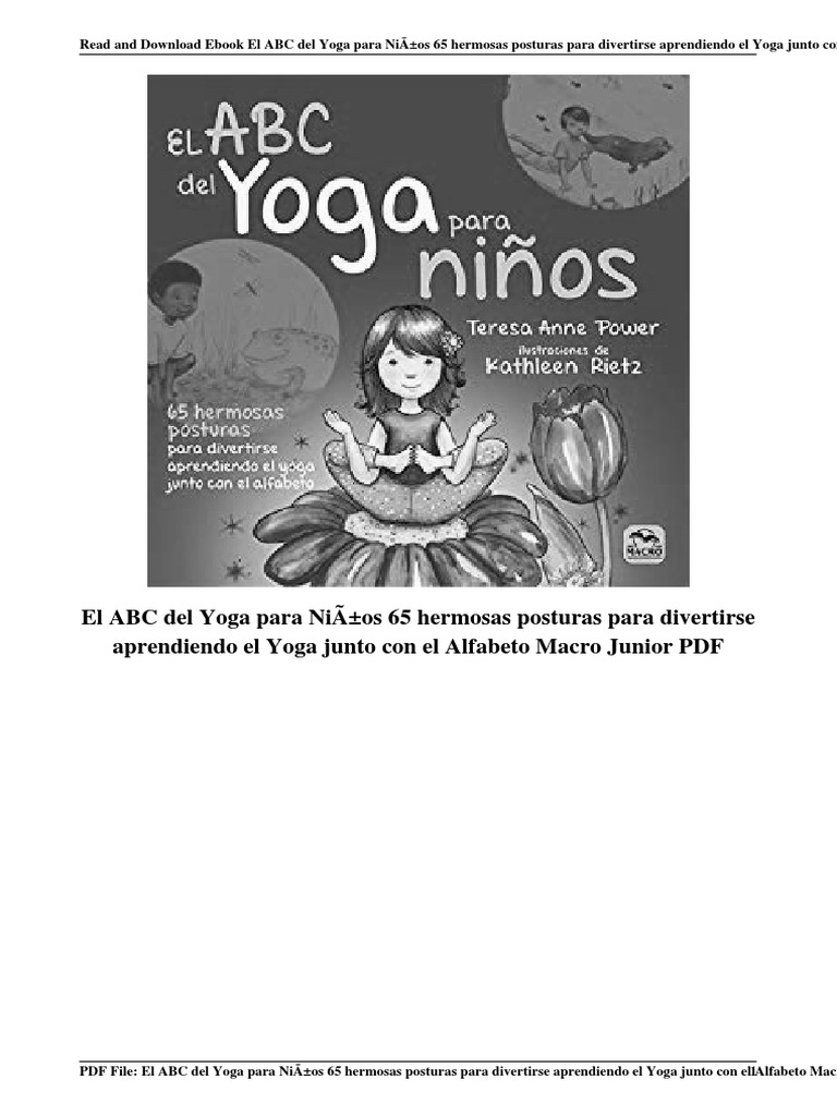 Yoga Infantil: El ABC para Niños | PDF | Relaciones personales, crianza ...