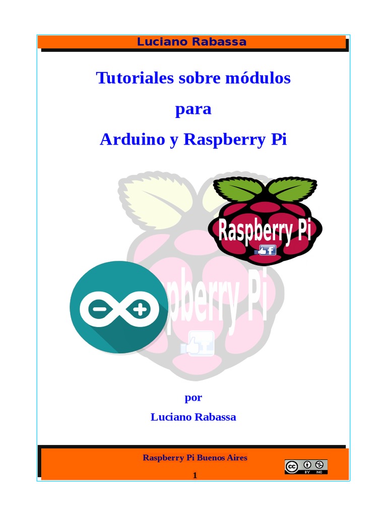 Tutoriales Sobre Modulos Para Arduino Y Raspberry Pi Pdf Electromagnetismo Electrónica 