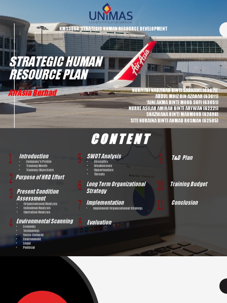 Slides SHRD Plan | PDF | Leadership | Airlines