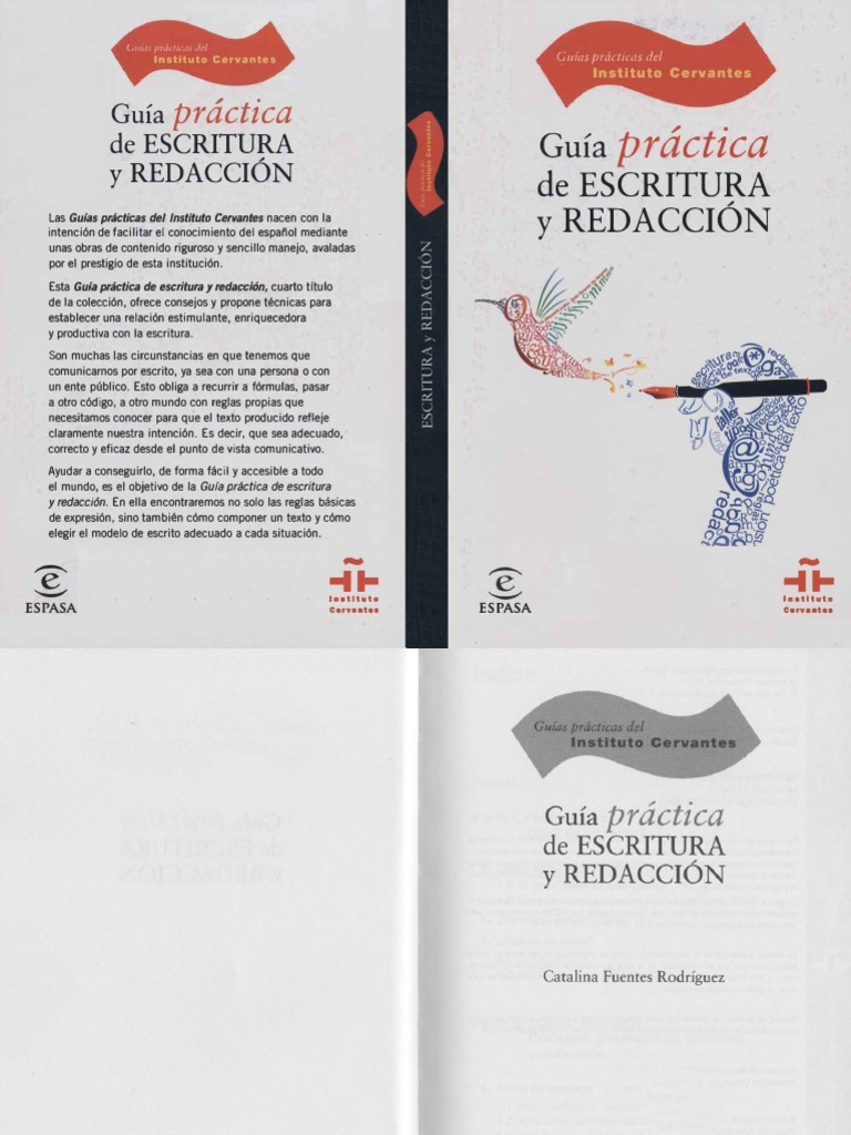 Guia Practica de Escritura y Redaccion Del Espa | PDF | Información | Verbo