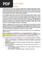 Sample of EOT (Extensions of Time) | PDF | Employment | United Arab ...