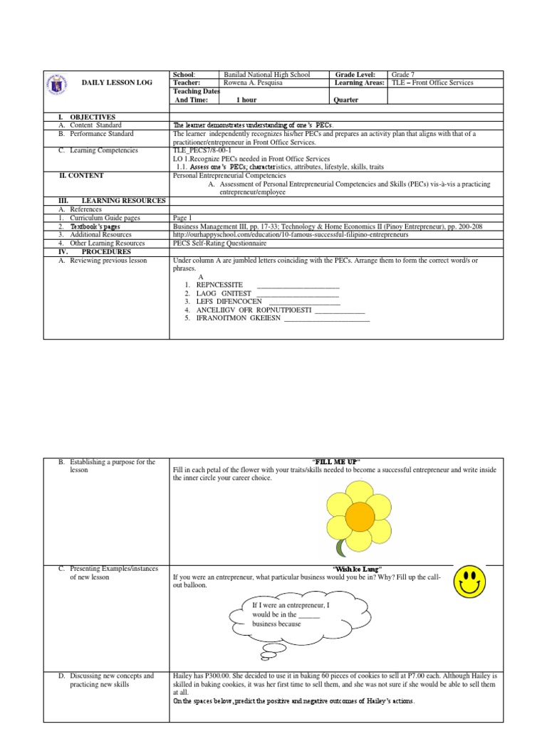 Pecs2 PDF | PDF | Entrepreneurship | Teaching