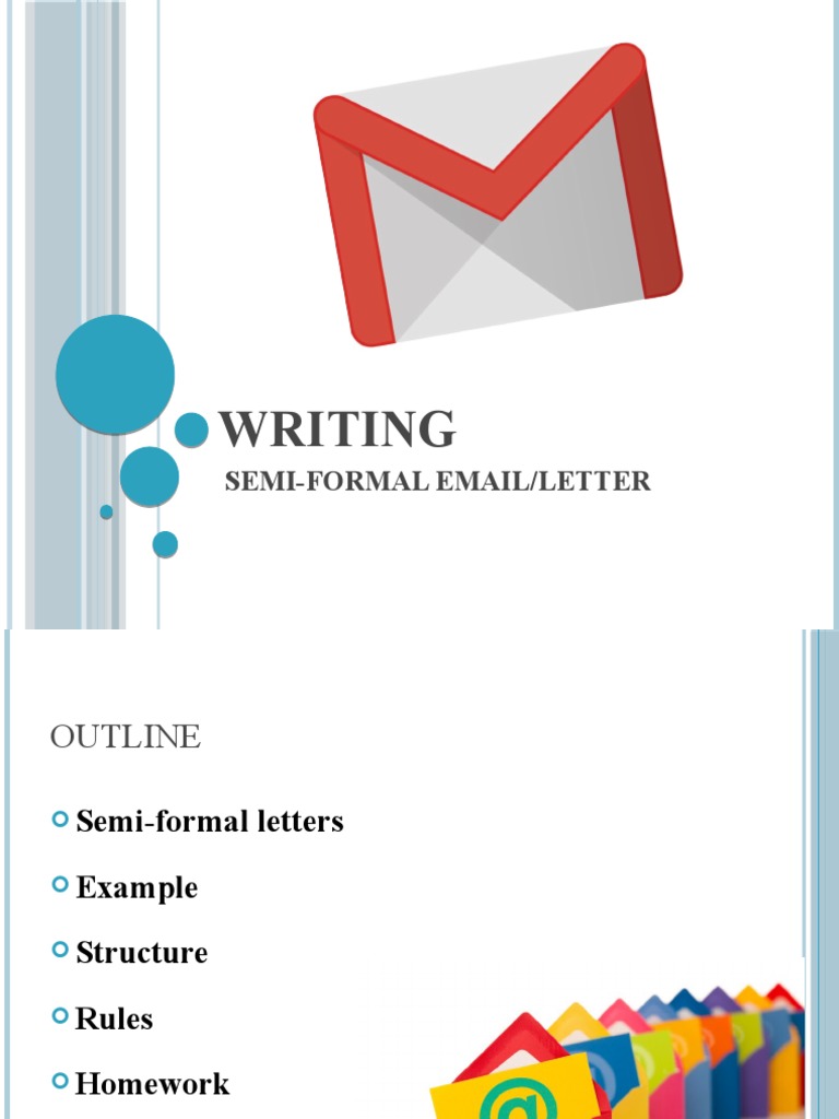Writing: Semi-Formal Email/Letter | PDF