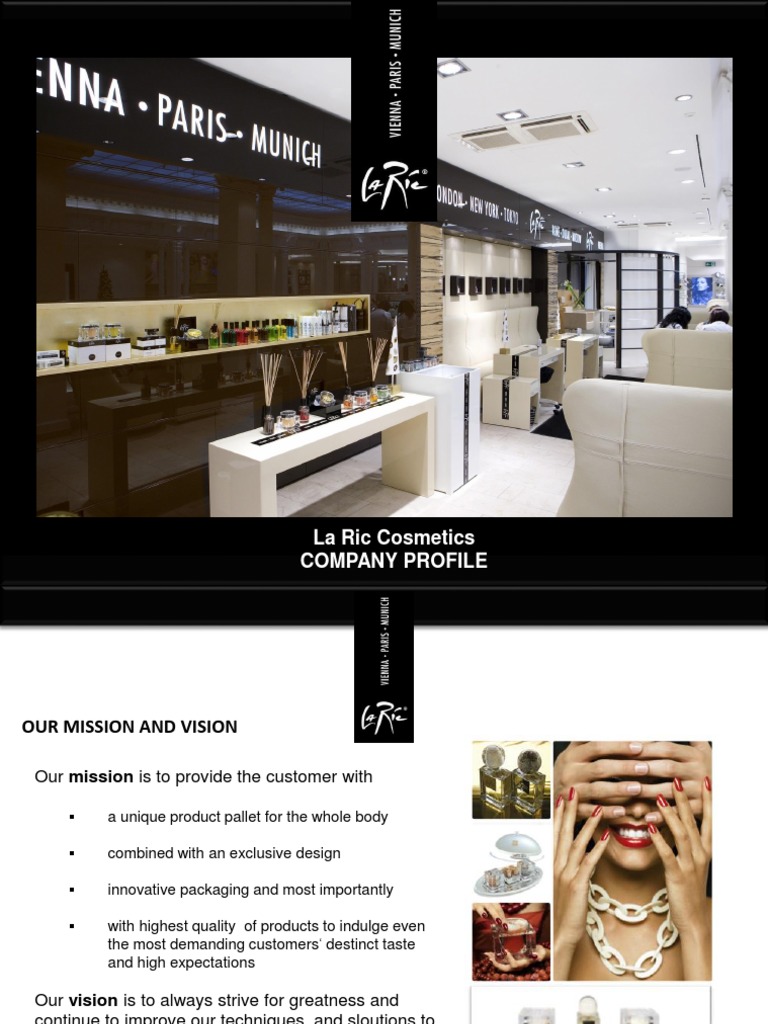 La - Ric Company Profile 2017 PDF | PDF | Perfume | Hotel