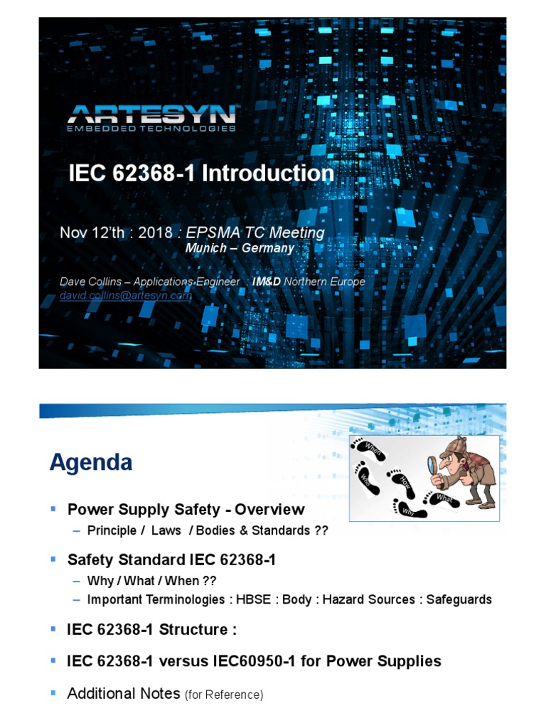 Dave - IEC62368-1 - EPSMA-Nov 2018 M-M | PDF | International ...