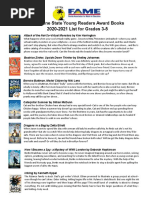 SSYRA 2025-2026 Book List | PDF