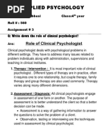 Clinical Psychology Science, Practice, and Culture 4th Edition TEXTBOOK ...