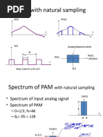 PAM and Flat Top PAM | PDF | Digital Signal | Modulation