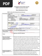 MSME Format For Proposal | PDF | Innovation | Business