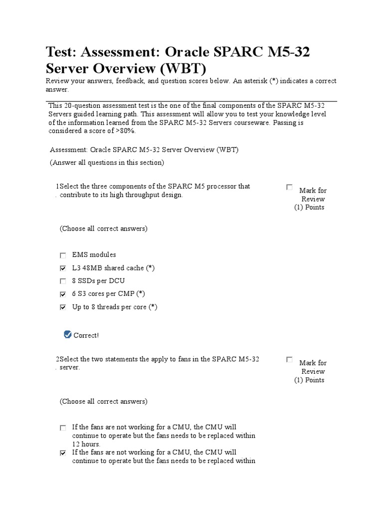 Oracle SPARC M5-32 Server Overview (WBT) | PDF | Electronic Engineering ...