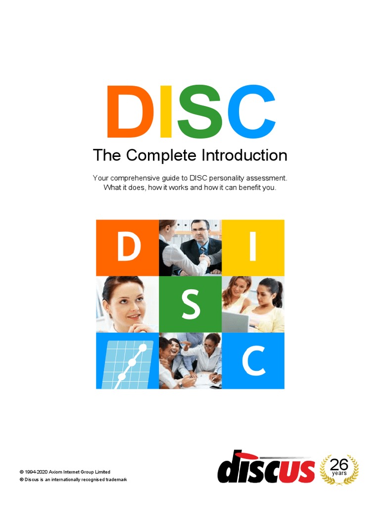 Disc The Complete Introduction | PDF | P Value | Attitude (Psychology)
