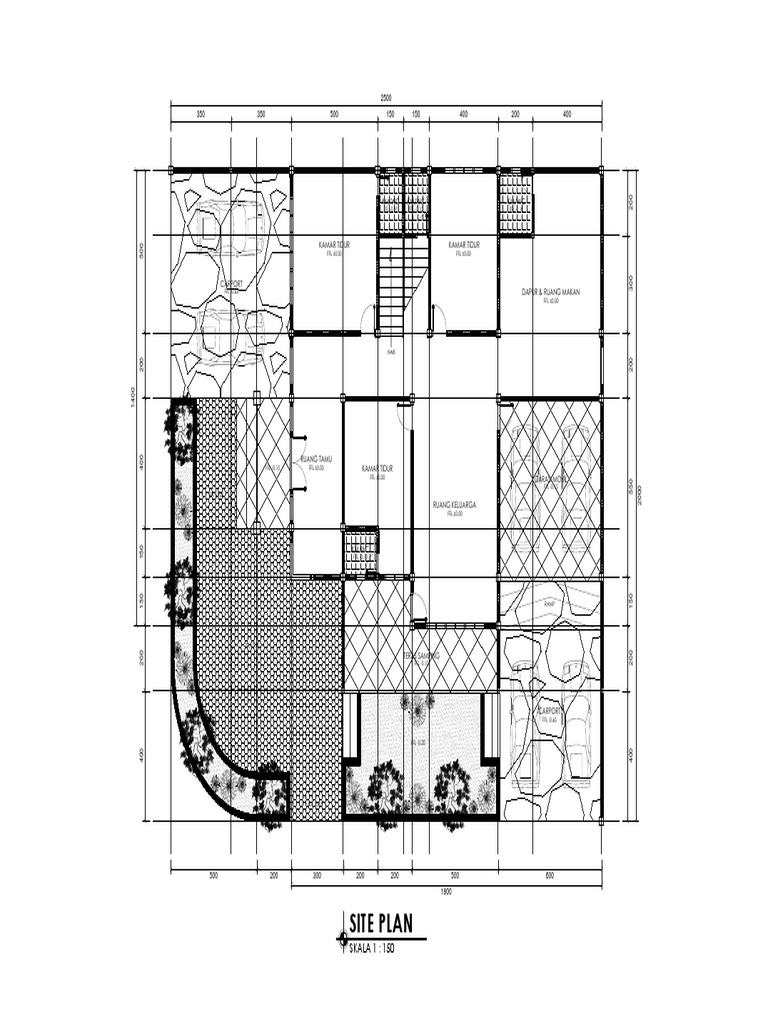 Site Plan & Denah | PDF