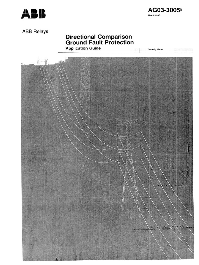AG03-3005E en Directional Comparison Ground-Fault Protection | PDF ...