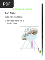 Module 7 - Method of Members | PDF | Truss | Force