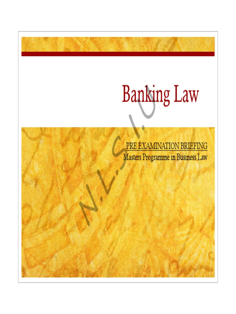 Banking Exam Notes | PDF | Reserve Bank Of India | Banks