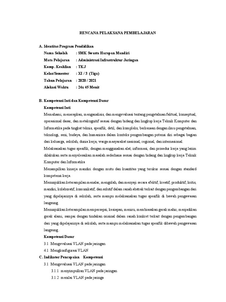 Rpp-Aij 2020-2021 PDF | PDF