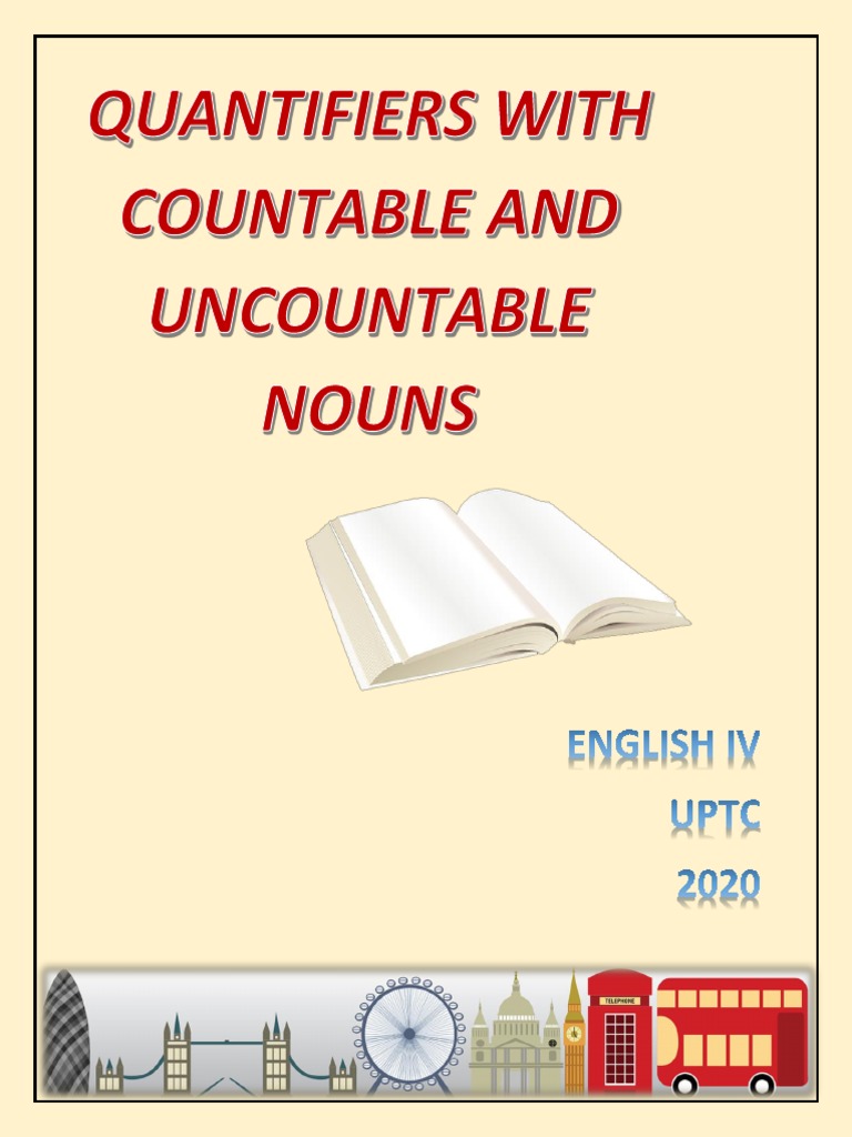 Quantifiers With Countable and Uncountable Nouns PDF | PDF | Noun | Plural