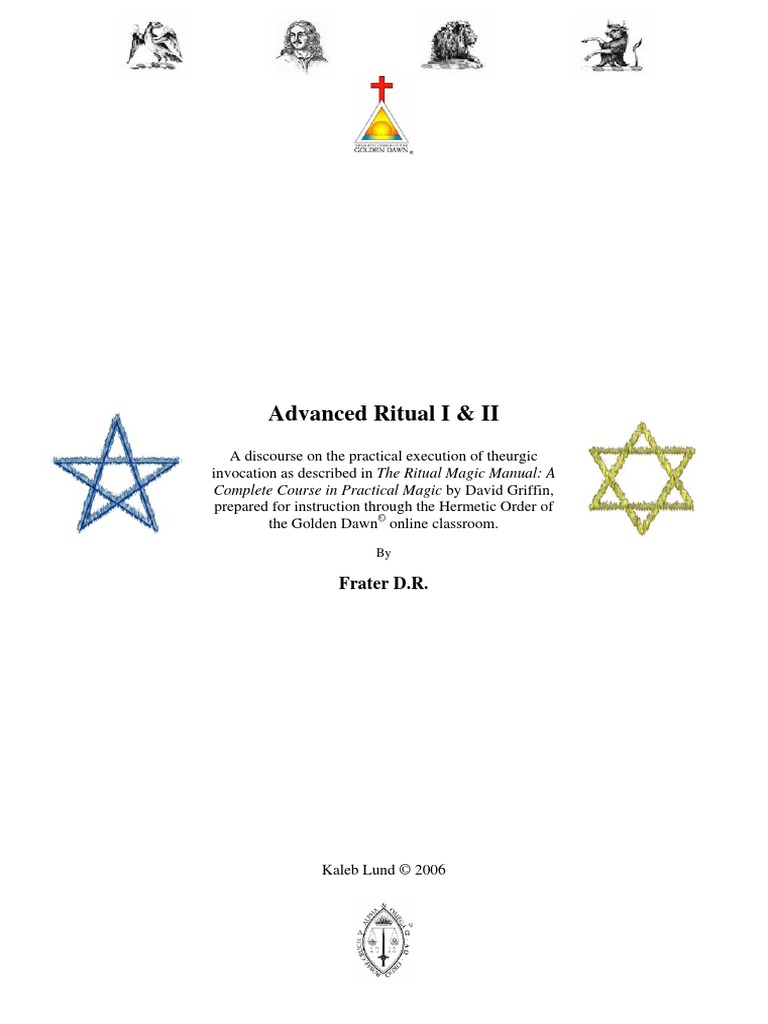 Advanced Ritual I & II PDF | PDF | Altar | Ceremonial Magic