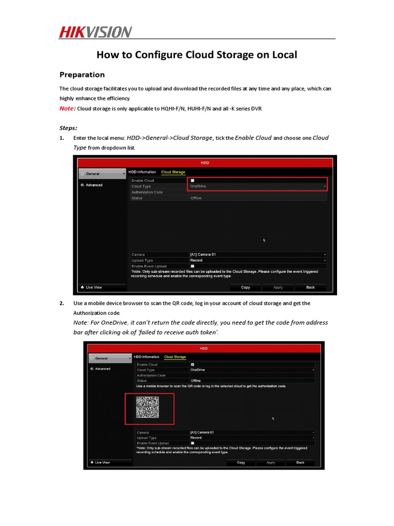 How To Configure Cloud Storage On Local | PDF