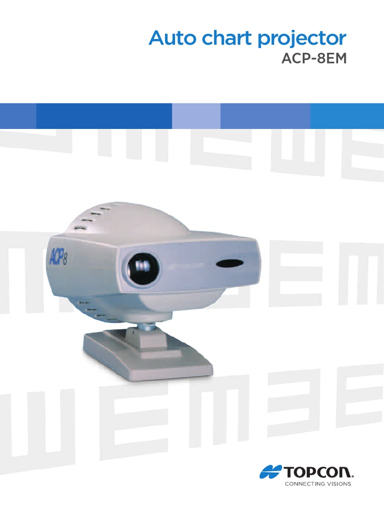 The Versatile Topcon ACP-8EM Auto Chart Projector: Fast, Sharp Image ...