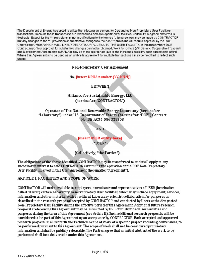 Technical Report Template 02 | PDF | Indemnity | Patent