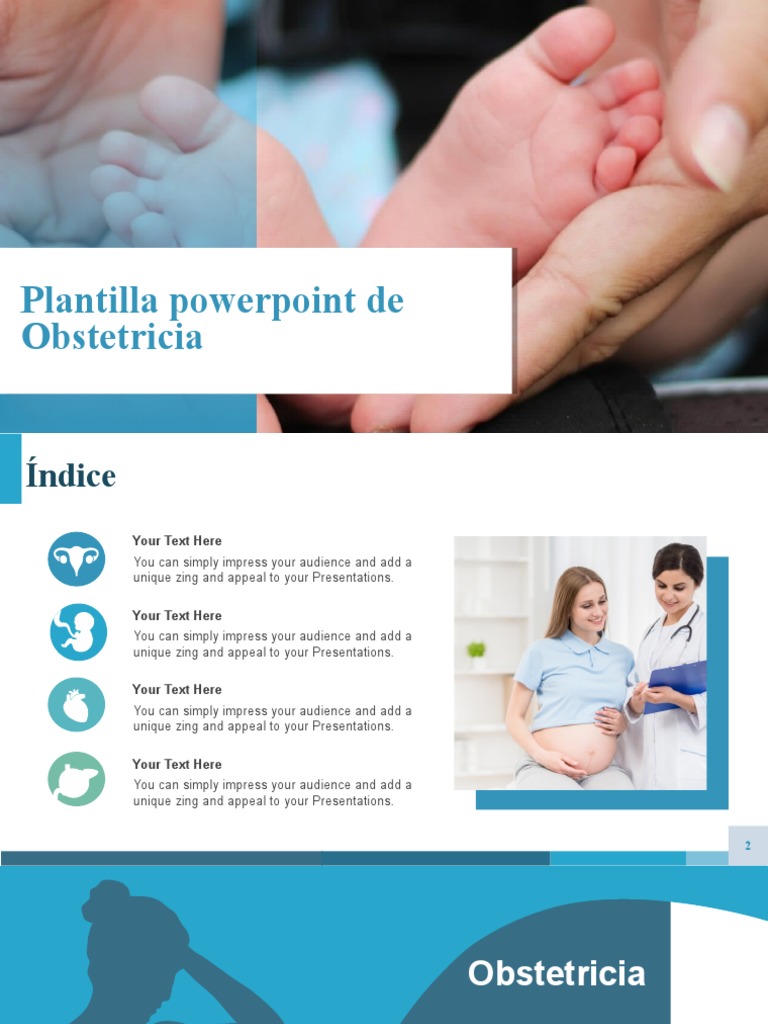 Plantilla Powerpoint de Obstetricia | PDF | Communication Design | Color