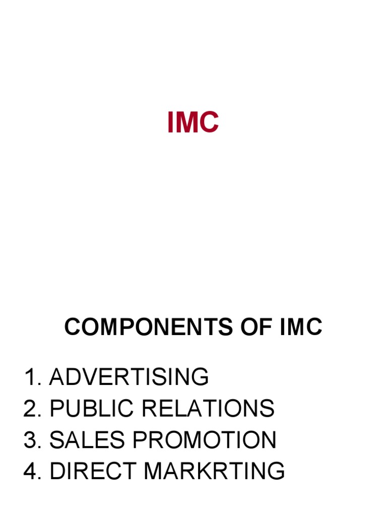 IMC | PDF | Kerala | Advertising