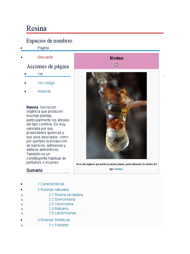 Resina | PDF | Poliéster | Sólido amorfo