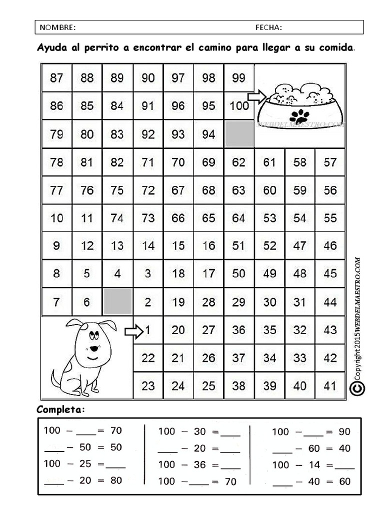 Numeros Del 1 Al 1001 PDF | PDF