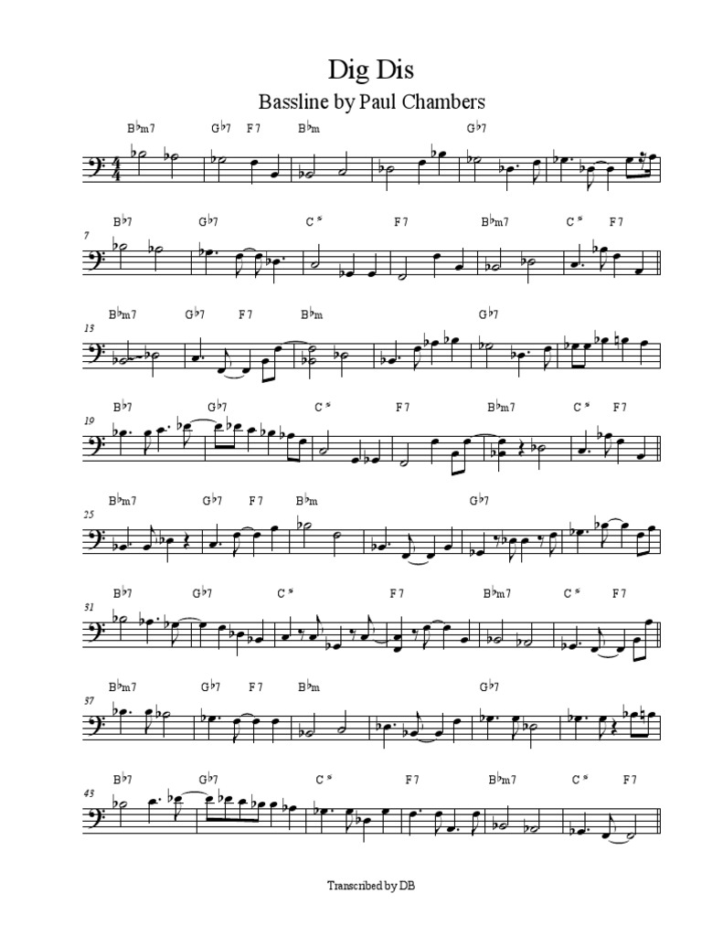 Paul Chambers Dig Dis | PDF | Transport