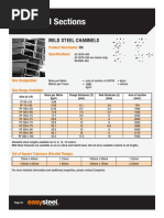 Furring Channel Specifications and Sizes | PDF | Industrial Processes ...