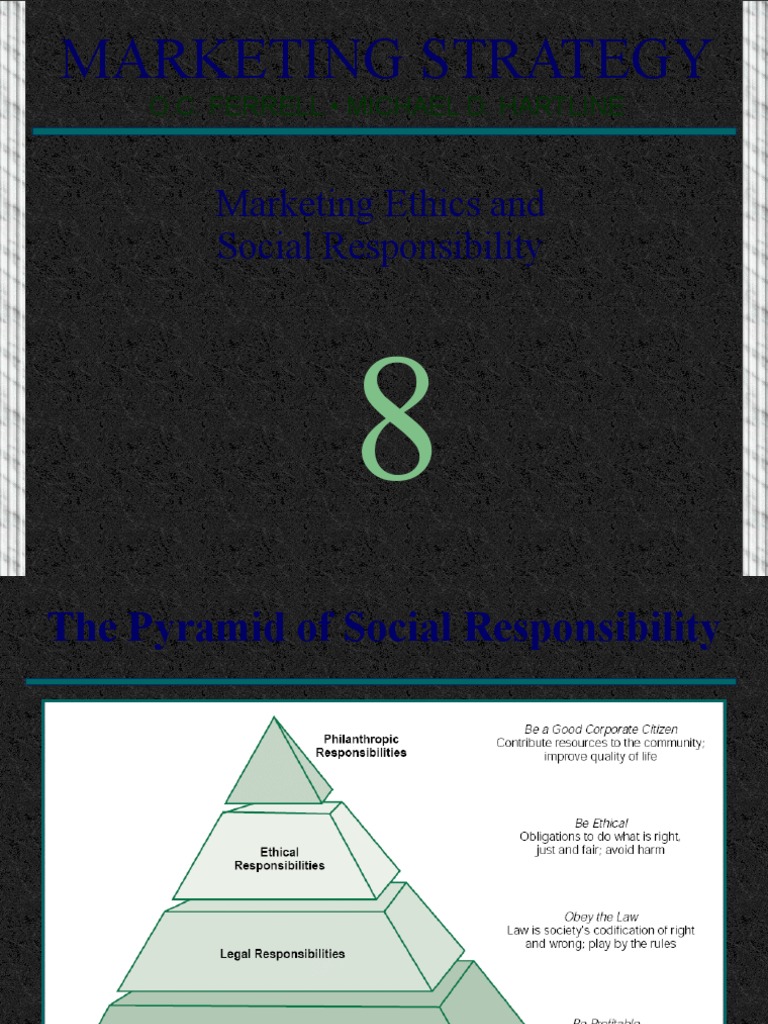 Marketing Strategy: Marketing Ethics and Social Responsibility | PDF ...