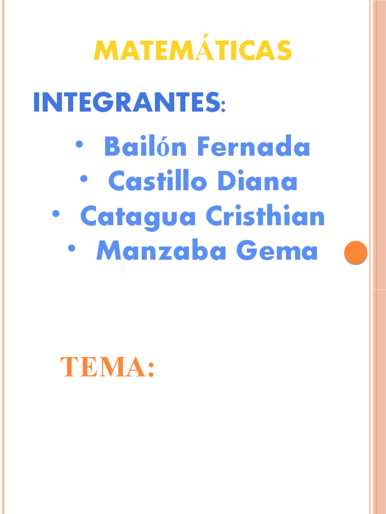 Exposicion Matematicas | PDF | Integral | Análisis matemático