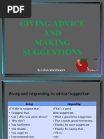 Asking and Giving Advice Lesson Plan | PDF | Language Arts & Discipline